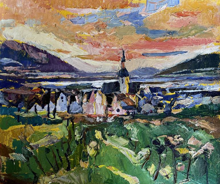 Germany Painting by Andriy Gaidar | Saatchi Art