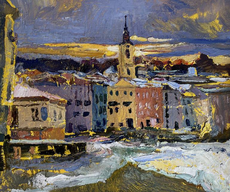 Poland Painting by Andriy Gaidar | Saatchi Art