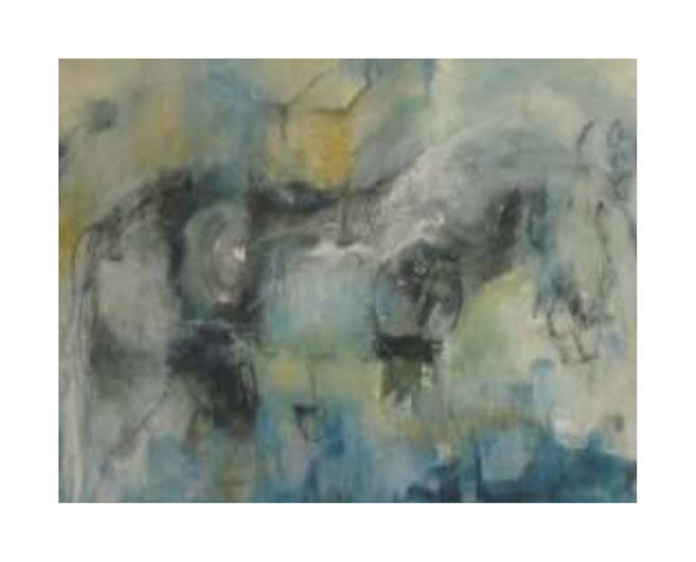 Evocación Encuestre Painting by Elsa Russi | Saatchi Art