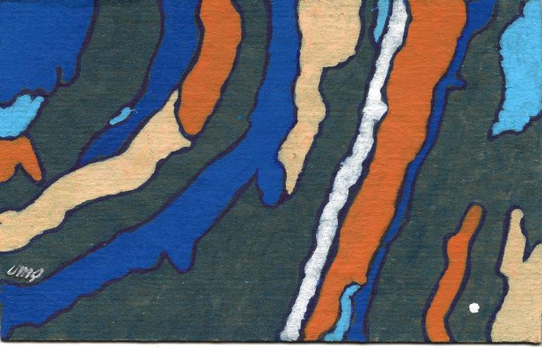 Wine Paper 1 Painting by Victoria Jeffries | Saatchi Art