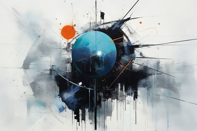 Perpendicular Lines VI Digital by Michael Jansen | Saatchi Art