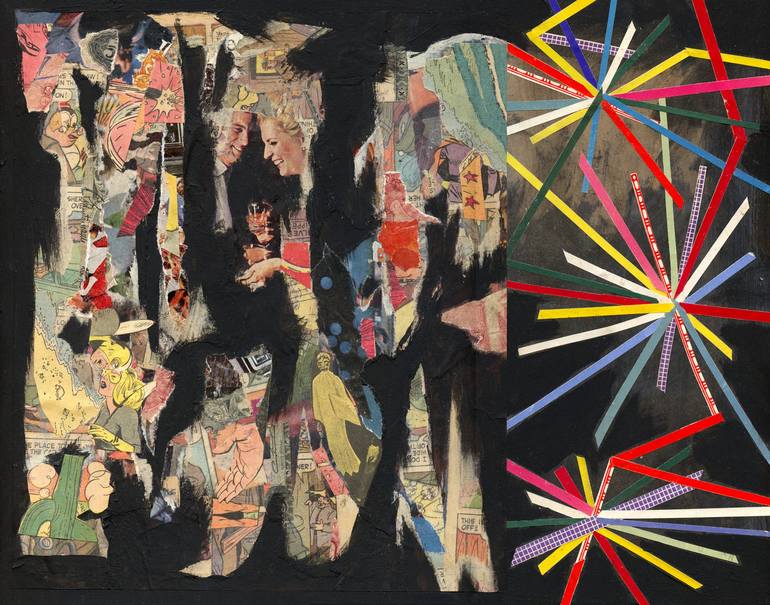 Hello Goodbye Collage by Mark Montgomery | Saatchi Art
