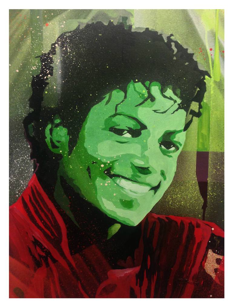 mike (SOLD) Painting by Aaron Lee | Saatchi Art