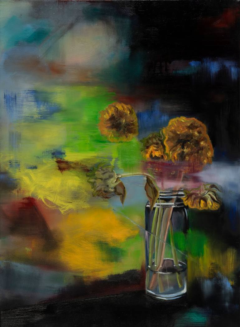 Flower 3 Painting by Jiyeon Ryu | Saatchi Art