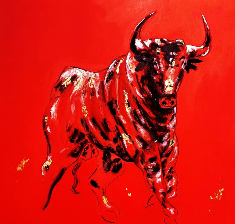 El Toro Painting by Minu Sigurdsson | Saatchi Art