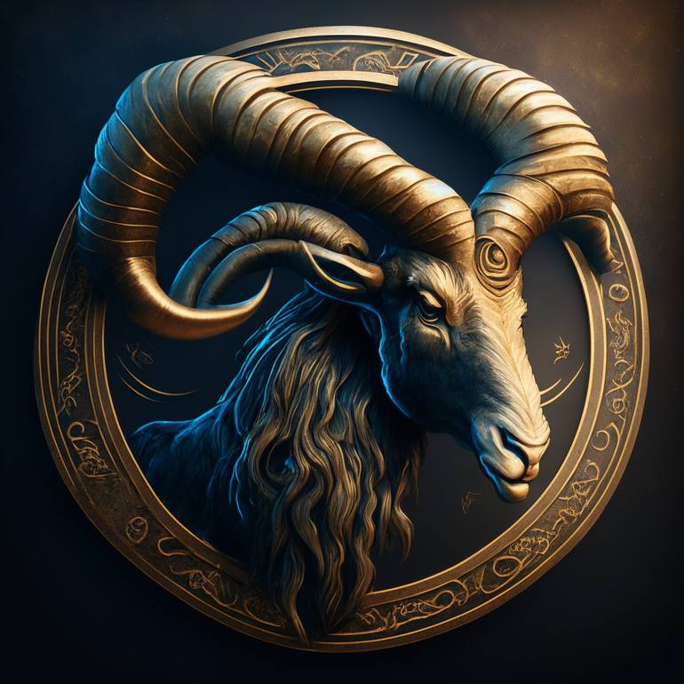 Bronze Elegance of Capricorn Digital by Stuart Pearson | Saatchi Art