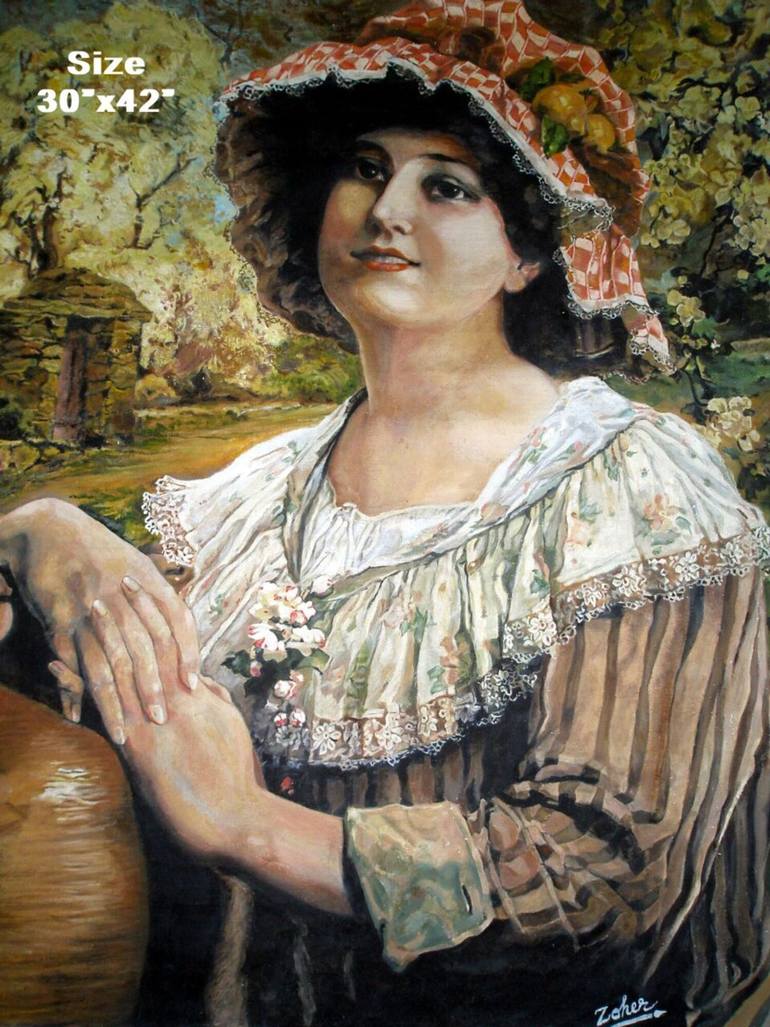 Forest Serenity Painting by Zoher Husain Shafique | Saatchi Art