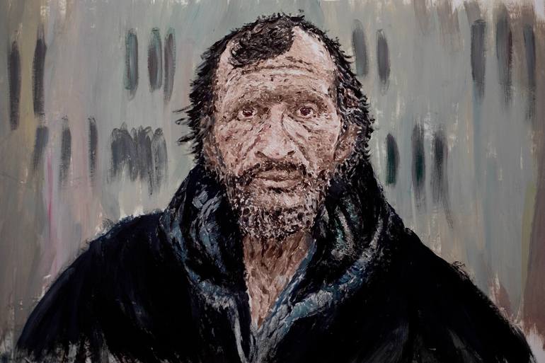 Untitled Guatemala Painting by Daniel del Rio | Saatchi Art