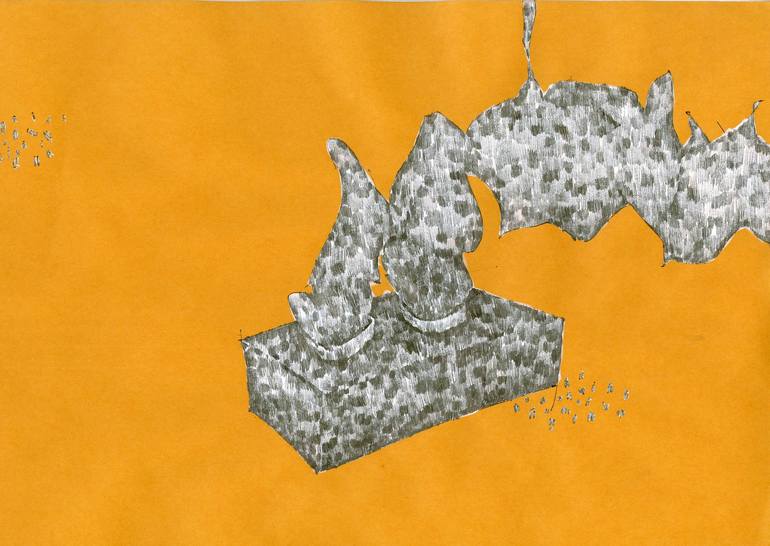 Lego Smoke Stacks Drawing by Theo the Fifth | Saatchi Art