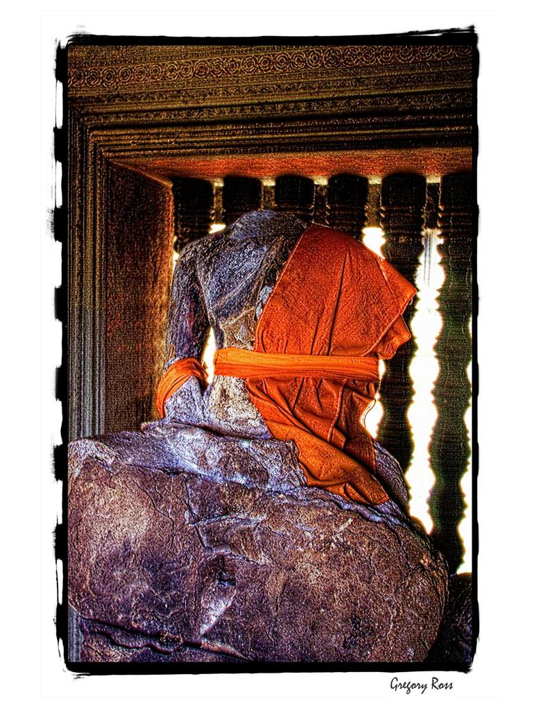 HEADLESS BUDDHIST STATUE Photography by gregory ross | Saatchi Art