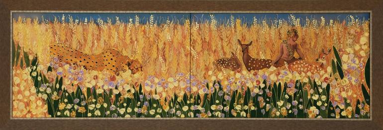 The fallace of Artemis Painting by Constantinos Zannetos | Saatchi Art