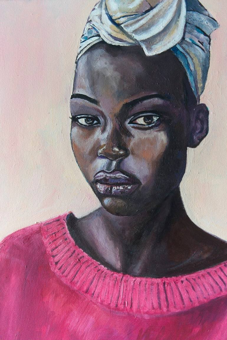 Anyieth Ayor 3 Painting by Tim Burns | Saatchi Art