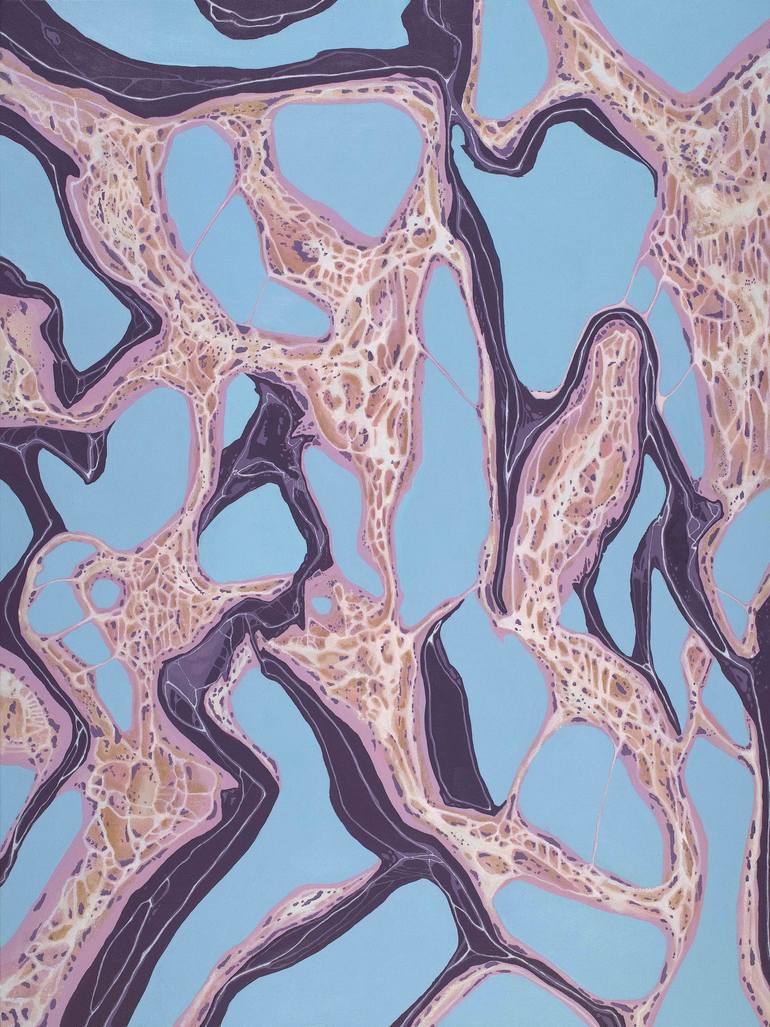 Axon Painting by Brittany Griggs | Saatchi Art