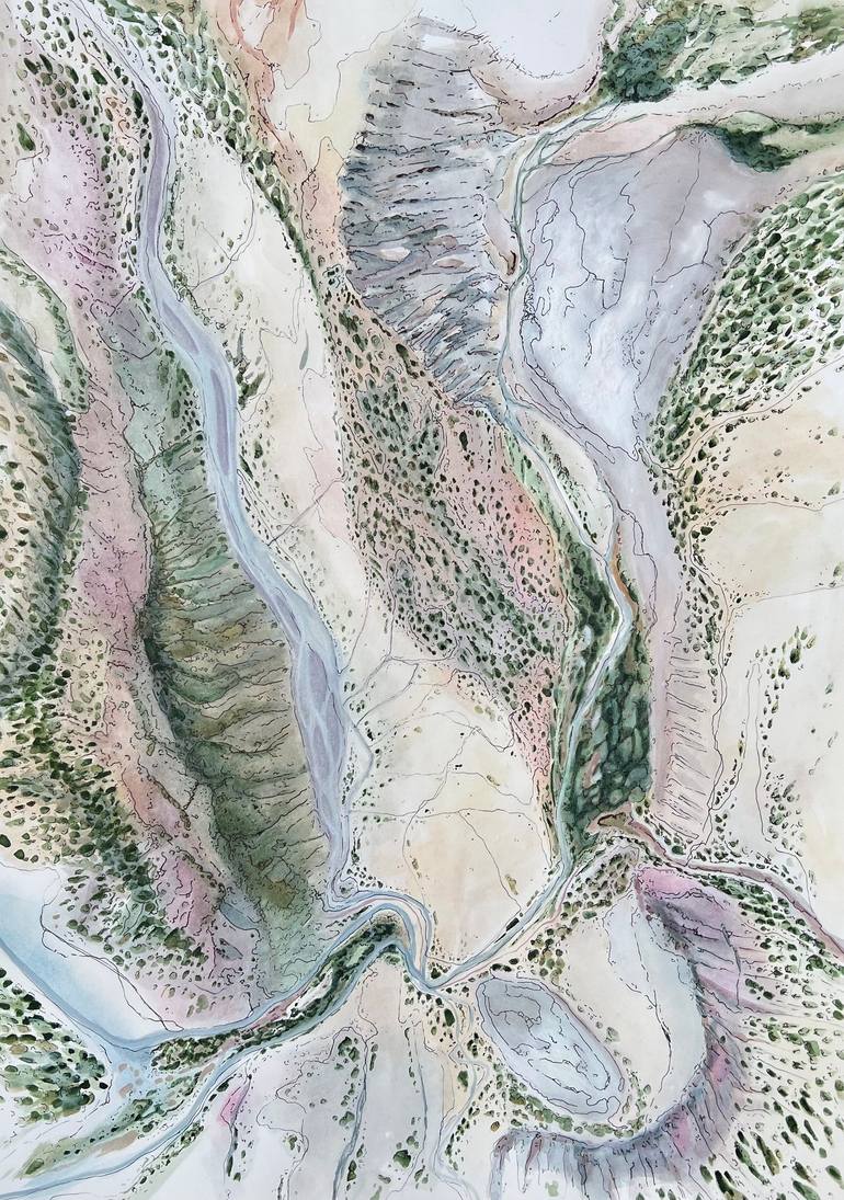 May You Find Peace Painting by Brittany Griggs | Saatchi Art