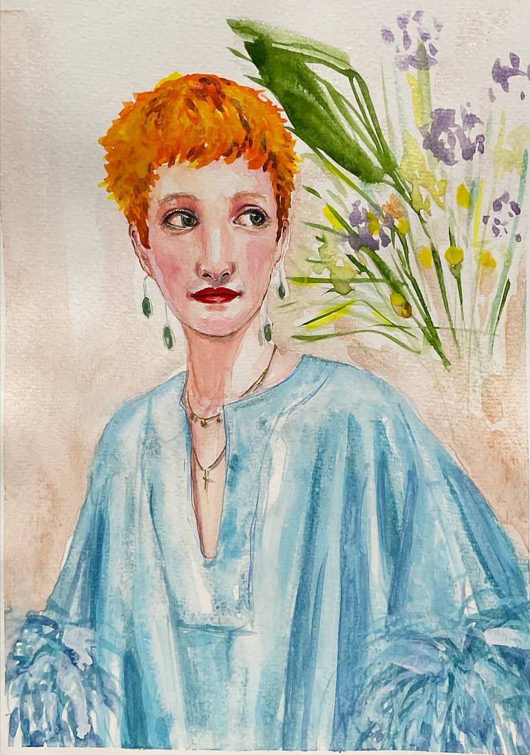 JUDITH Drawing by Fulya Ceker | Saatchi Art