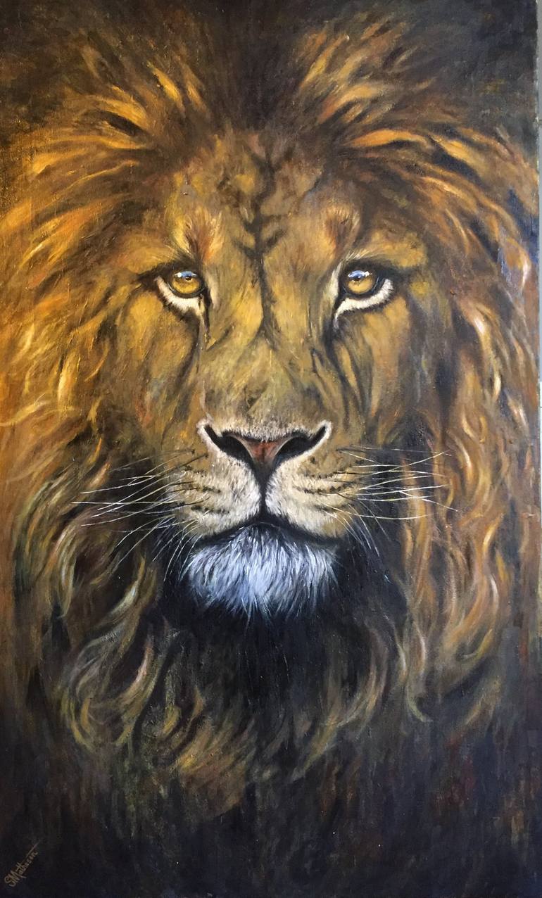 Courage Painting by Sharron Matheson | Saatchi Art