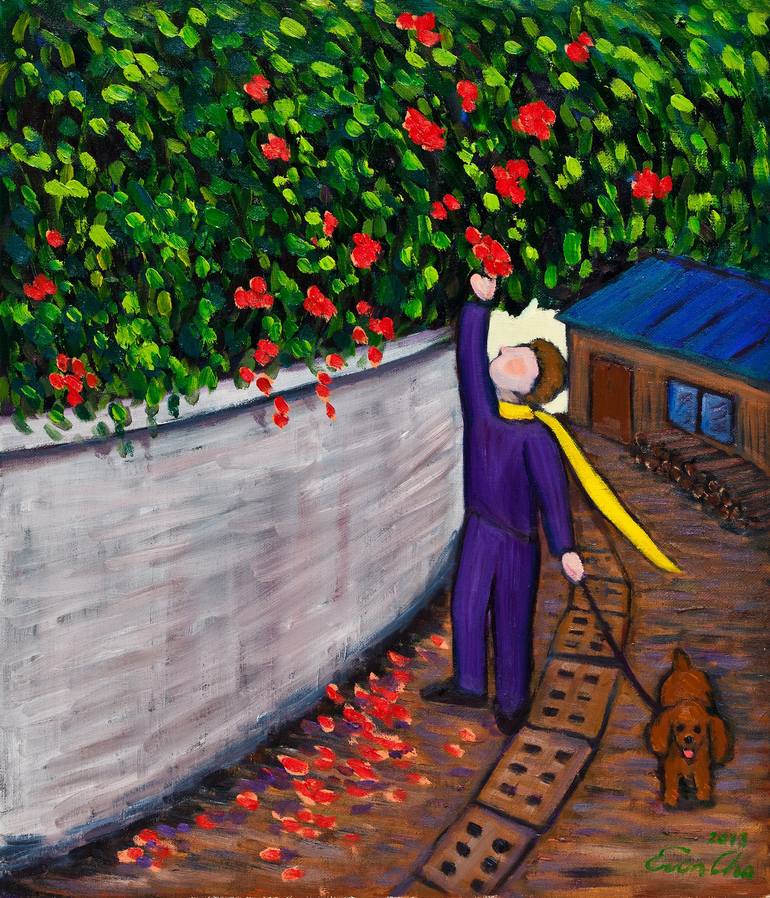 The Big Prince Gone to Maternal Grandma's House Painting by Erion Cha ...