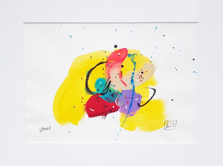 Oase 8 Painting by Anton Schmid | Saatchi Art