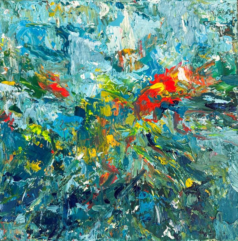 Where the Water Dances Painting by Charissa Smith | Saatchi Art