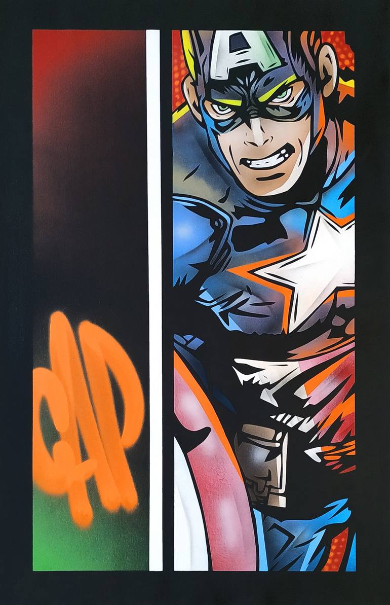 Forward Cap Painting by FÜR Urbanartlabo | Saatchi Art