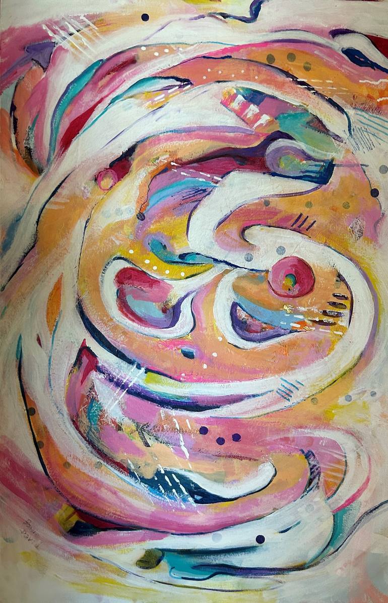 Synergy Painting by Bonnie David | Saatchi Art