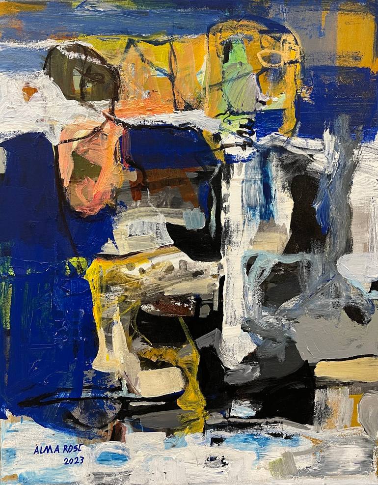 Ocean Painting by Alma Rose | Saatchi Art