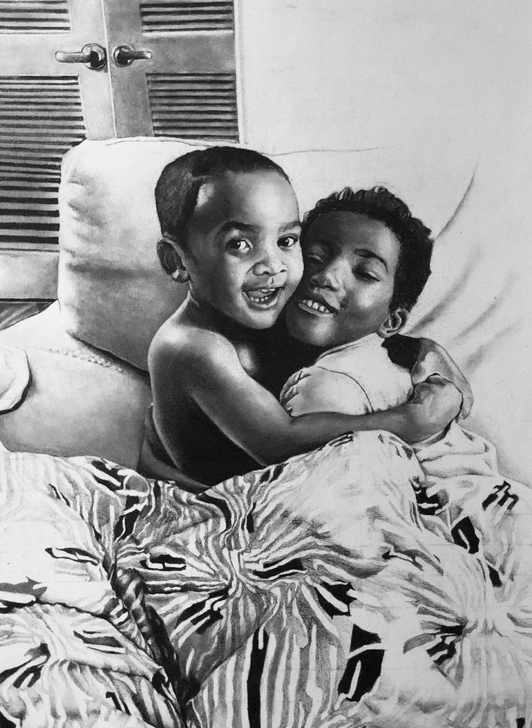 ADOLESCENCE Drawing by Darren Rivers | Saatchi Art