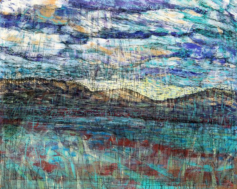 IT MAY RAIN Painting by Hope London | Saatchi Art