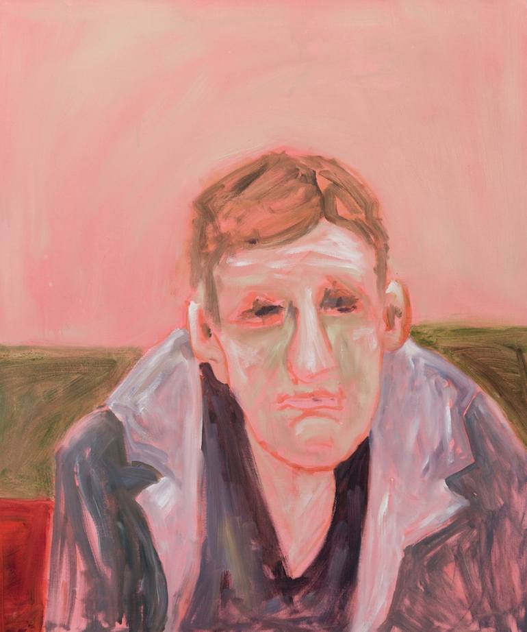Miserable Man Painting by Caroline Wright | Saatchi Art
