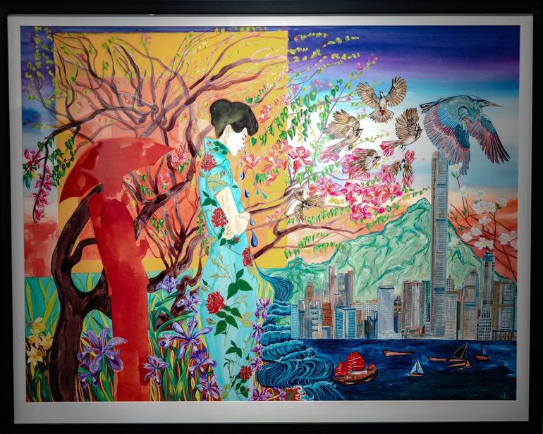 In The Mood For Nostalgia Painting by Natasha Emily Lynch | Saatchi Art