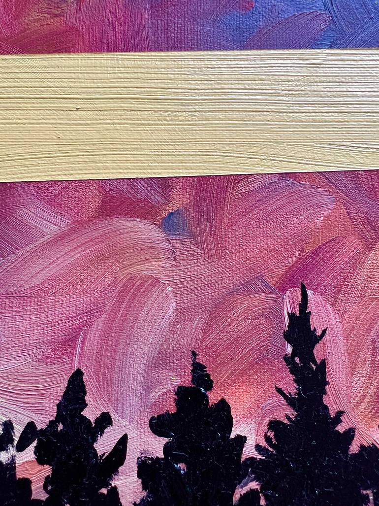 Lateral Sunset Painting by Sam Griffiths | Saatchi Art