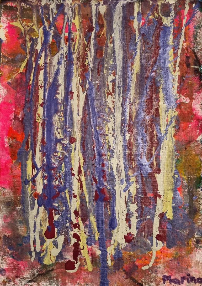 Colors vibrations IV Painting by Marina Rusu | Saatchi Art Australia