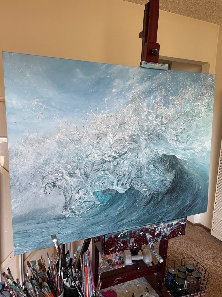 Healing Painting by Andreea Berindei | Saatchi Art