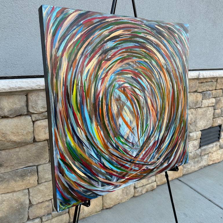 Senses Overwhelmed Painting by Andy Trautwein | Saatchi Art