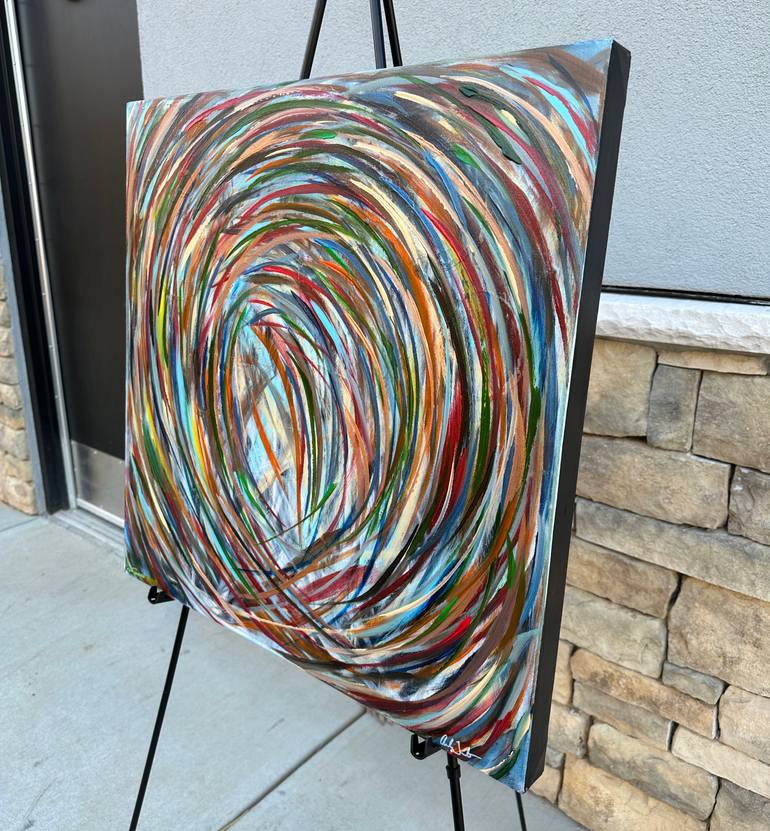 Senses Overwhelmed Painting by Andy Trautwein | Saatchi Art