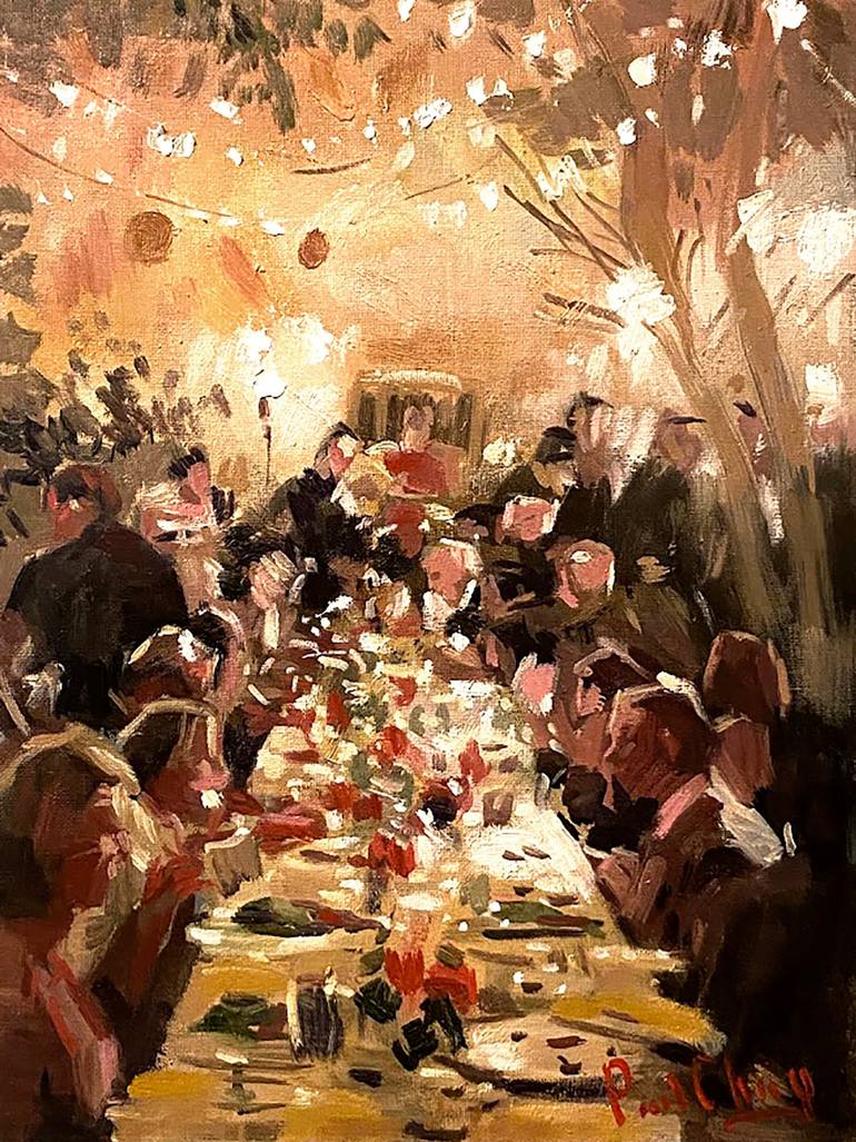 Party Night Painting by Paul Cheng | Saatchi Art