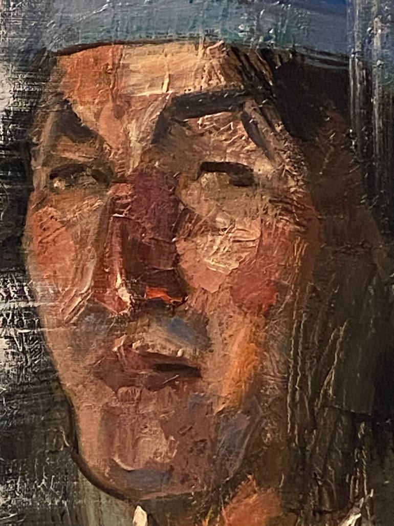 Native American Indian Man No.61 Painting by Paul Cheng | Saatchi Art
