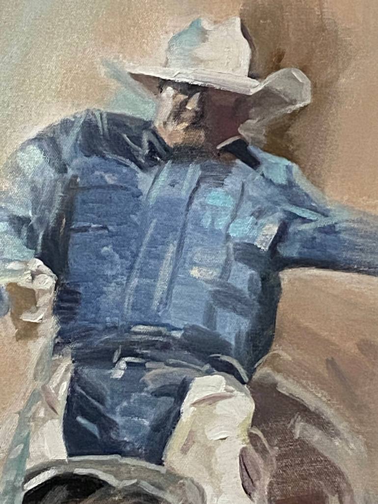 The Art Of Rodeo No.58 Painting by Paul Cheng | Saatchi Art