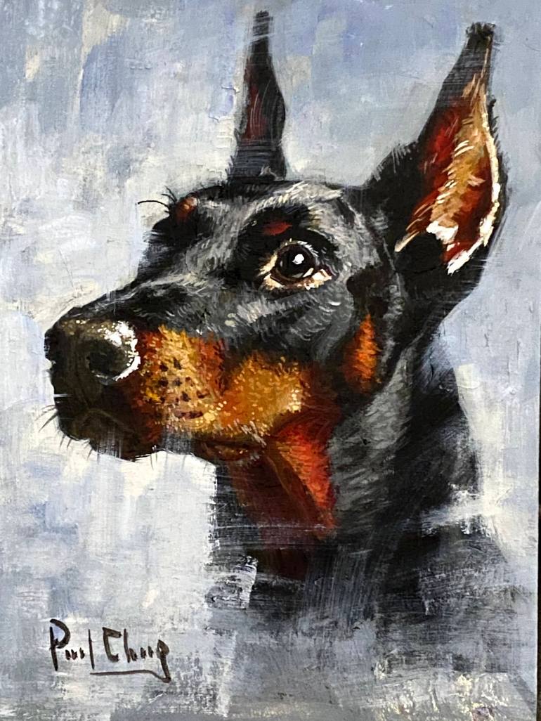 Vigilance Painting by Paul Cheng | Saatchi Art