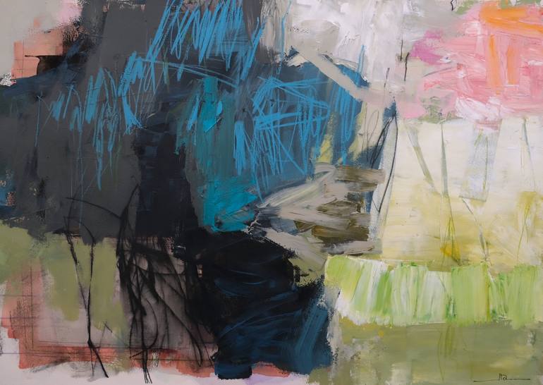 Blue Dream Painting by Jacques Pilon | Saatchi Art