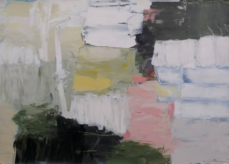 The Terrace Painting by Jacques Pilon | Saatchi Art