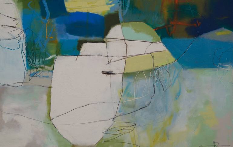 The Visitor Drawing by Jacques Pilon | Saatchi Art