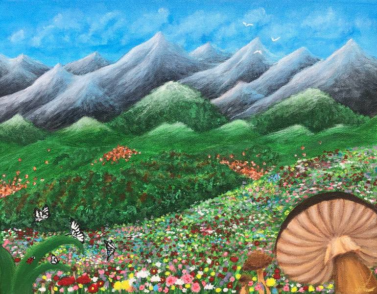 Primavera Painting by Maia Kristianson | Saatchi Art