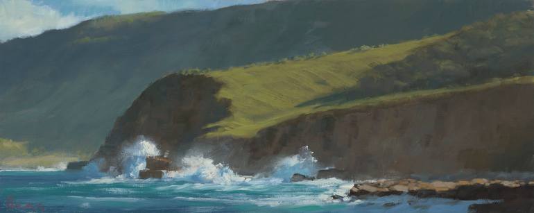 Royal National Park, South Coast Painting by Wayne Haag | Saatchi Art