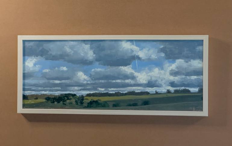 Contrail Painting by Wayne Haag | Saatchi Art