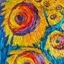 sunflowers Painting by Daniela Rossi | Saatchi Art