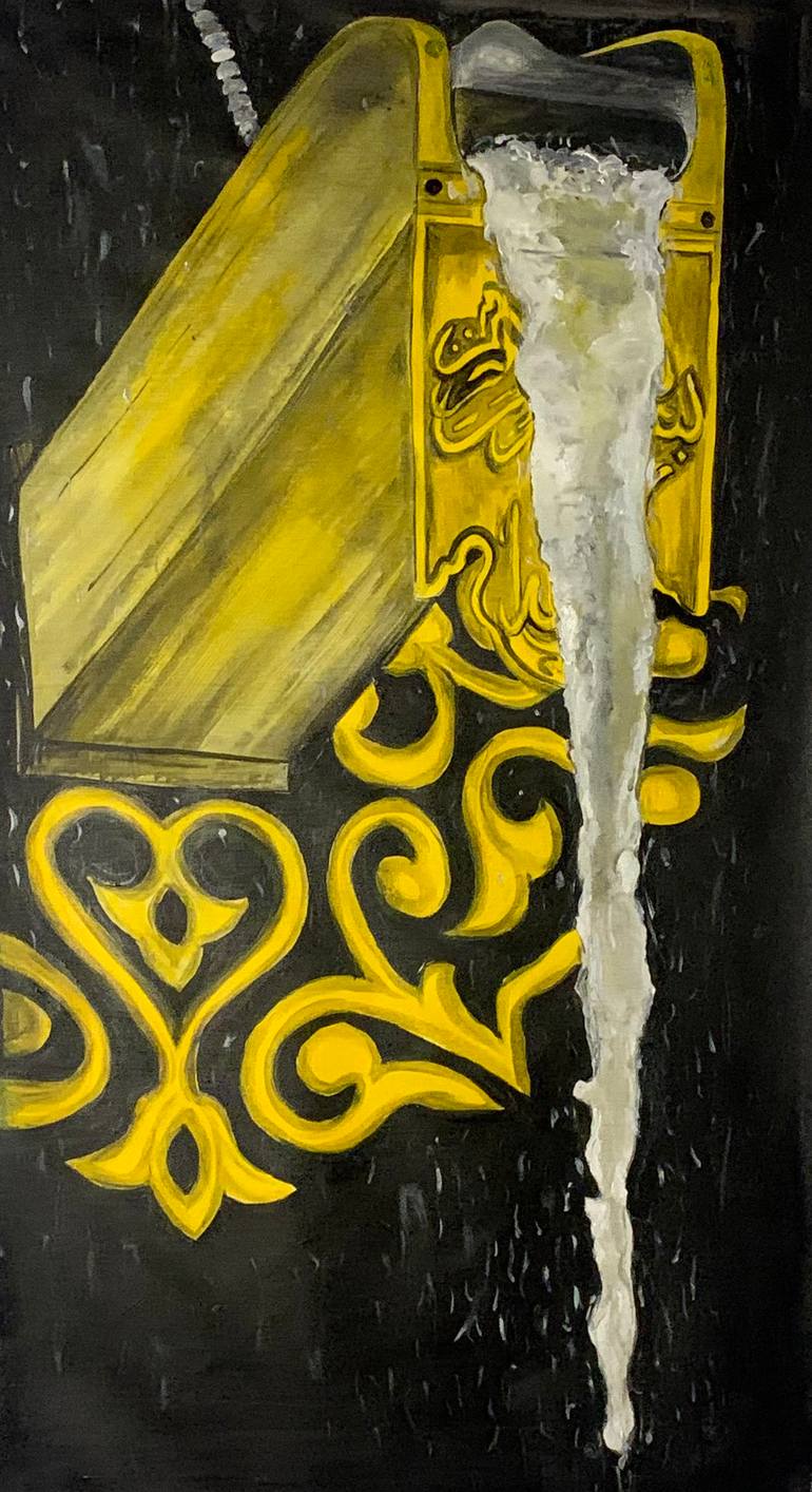 Meezab e Rehmat Painting by Ayesha Ayub | Saatchi Art