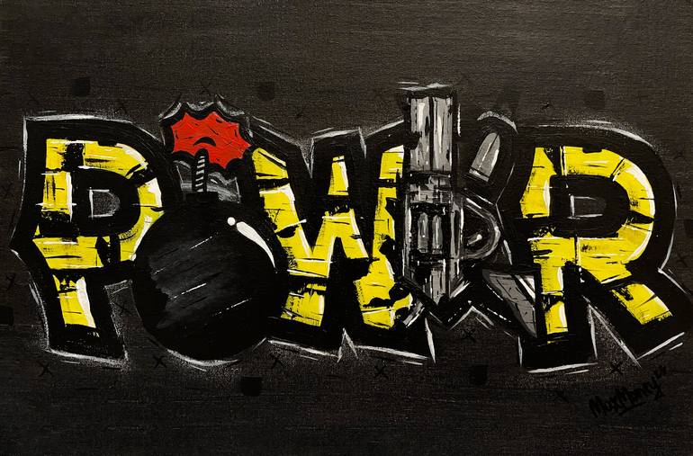 power Painting by Maksym Kalaida | Saatchi Art