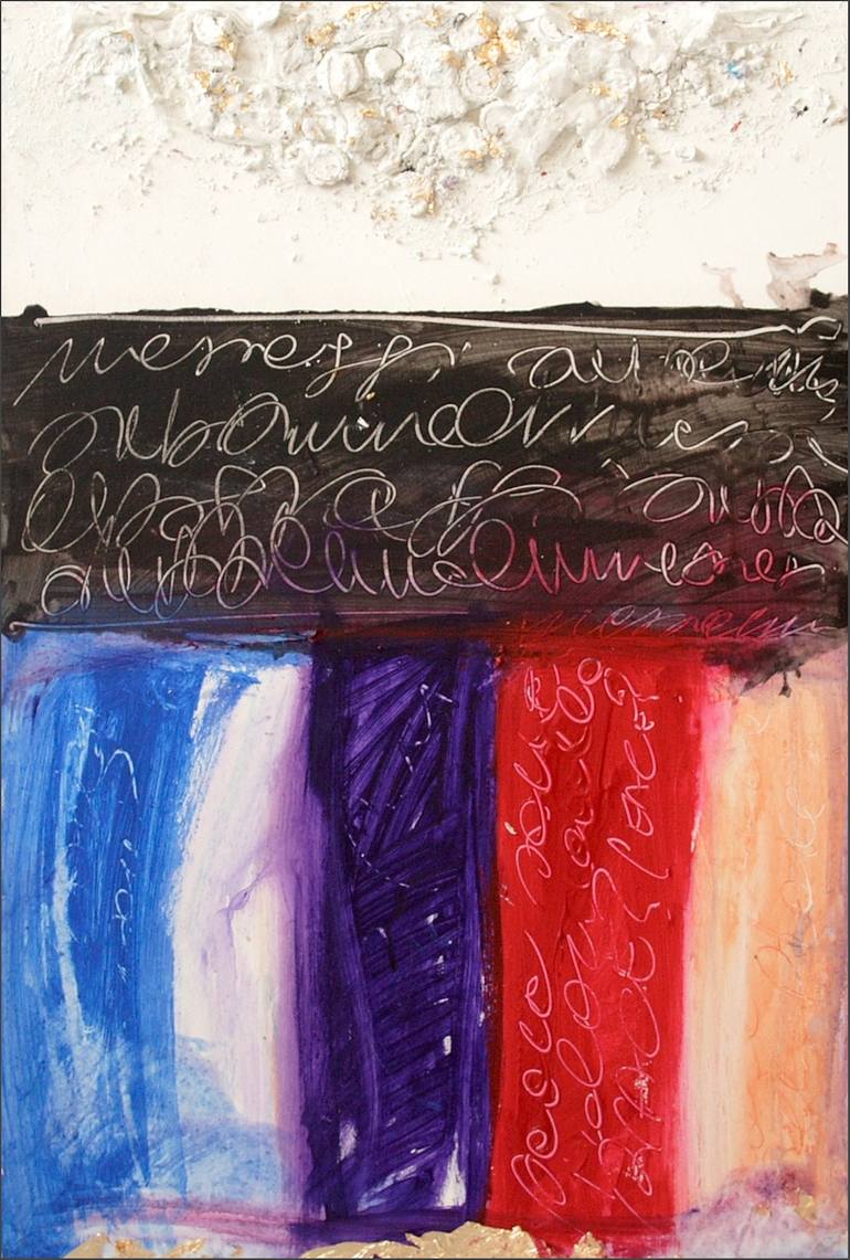 Messaggi di pace Painting by Noemi Bolzi | Saatchi Art
