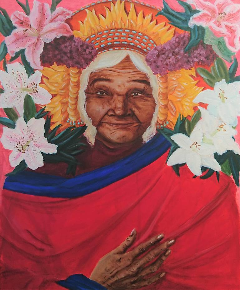 Generosity Painting by Alice Prieuret | Saatchi Art